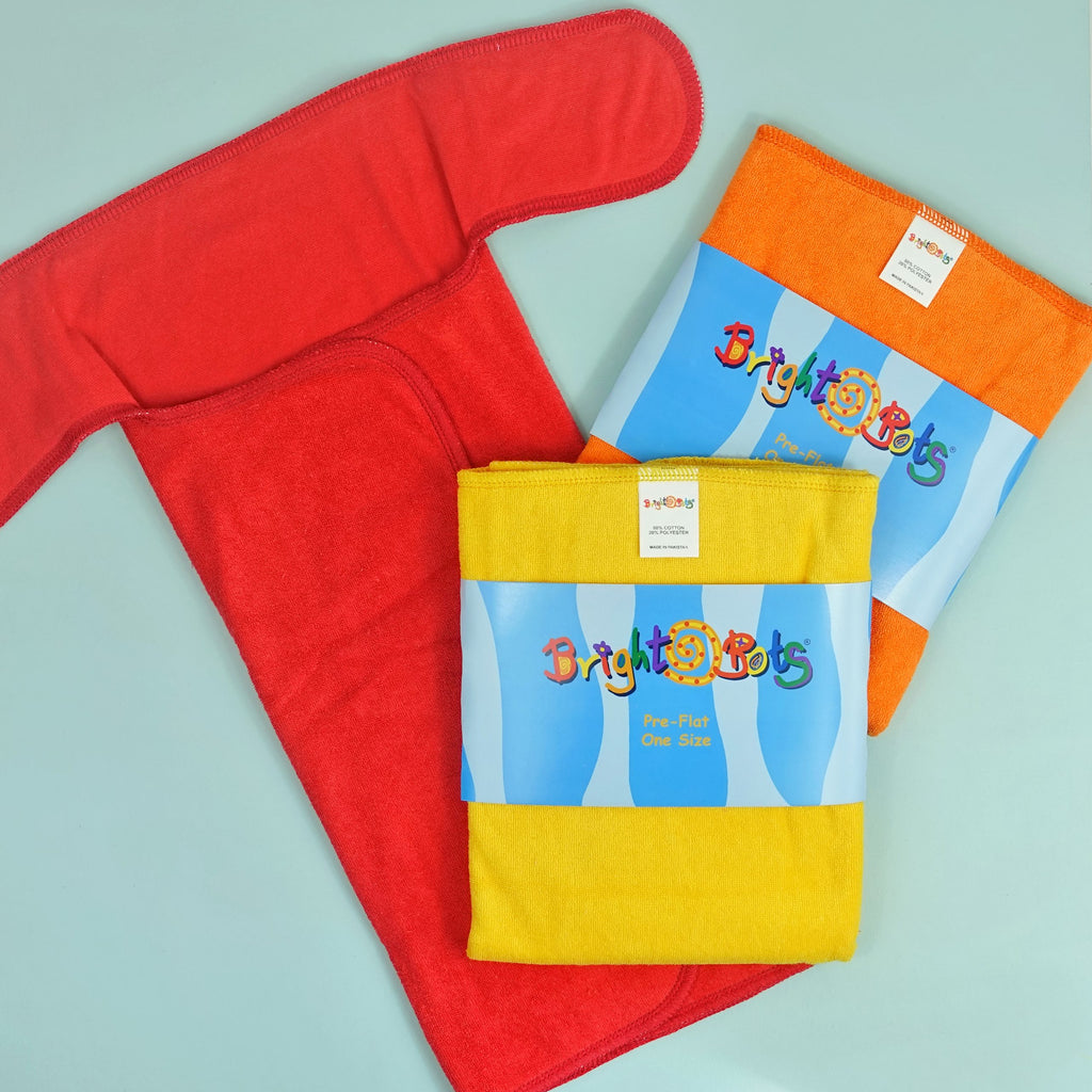 Brightbots Preflat Nappy – Happi Nappies