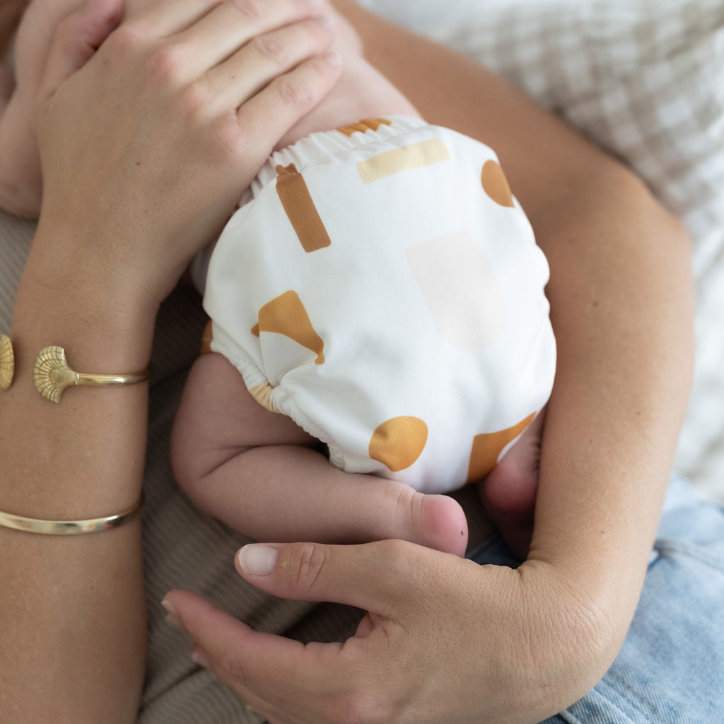 Bare and Boho Bamboo Soft Cover Newborn Nappy Set V2.0 – Happi Nappies