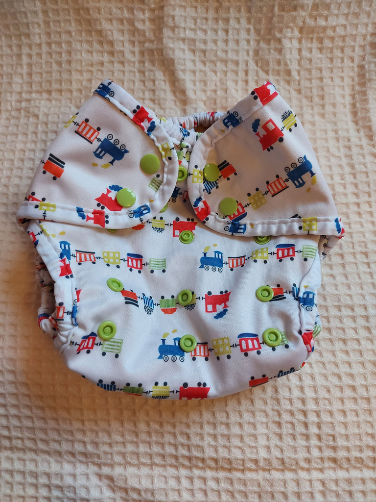 Preloved Buttons Super Nappy Cover – Happi Nappies