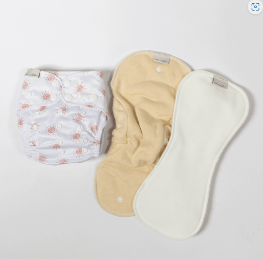 Bare and Boho Soft Shell Nappy One Size ( Bamboo/Hemp) – Happi Nappies