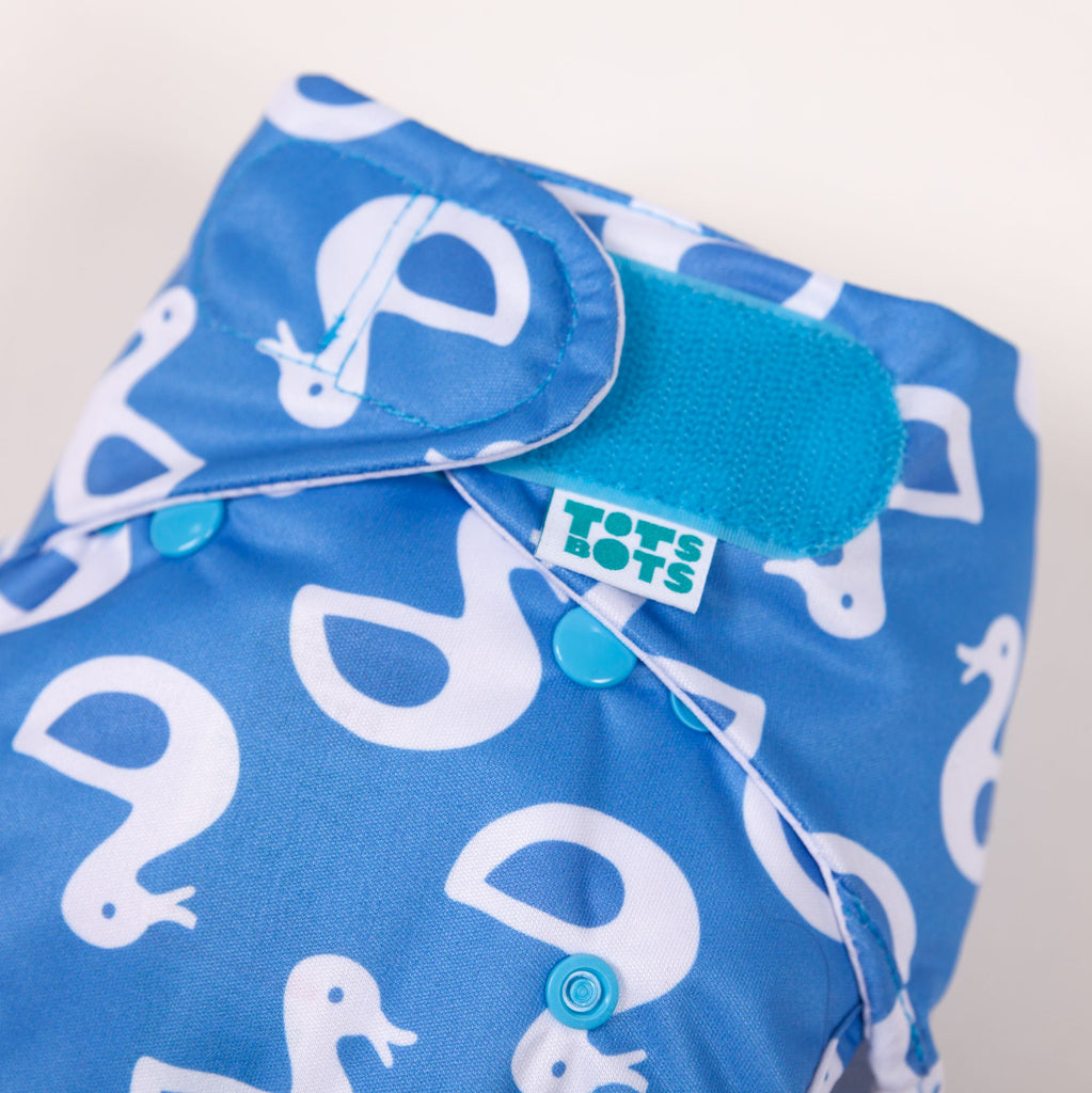 REDUCED TO CLEAR Tots Bots Bamboozle Nappy Wrap Size 1 – Happi Nappies